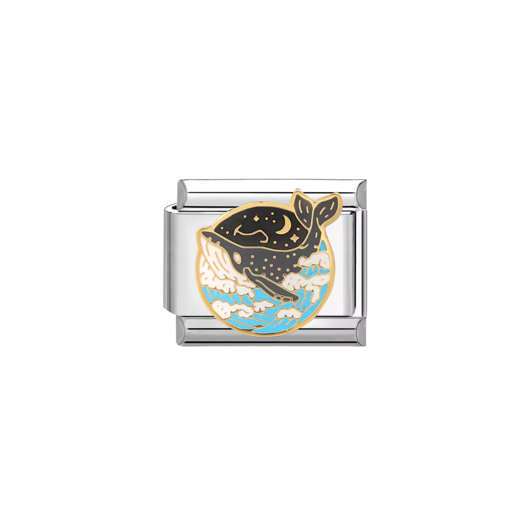 Cosmic Whale Charm – Zaan Charms